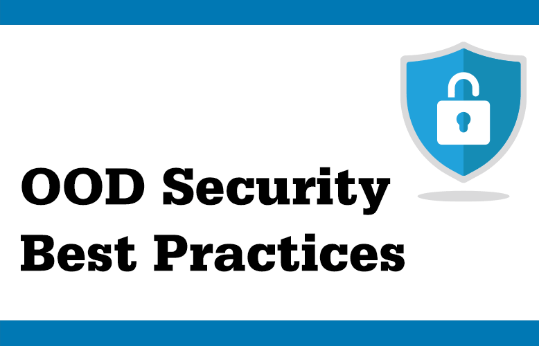 Open Ondemand Security Best Practices Access Support